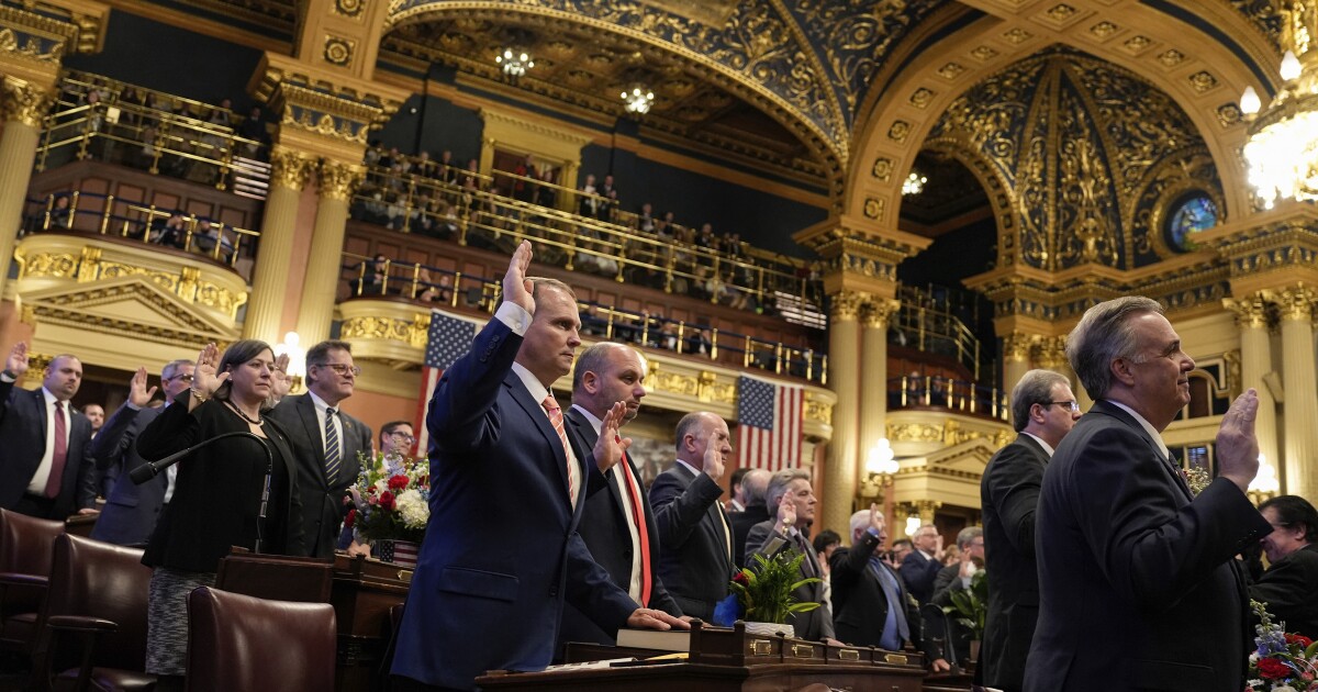 Democrat Mark Rozzi elected Pa. House speaker in surprise bipartisan ...